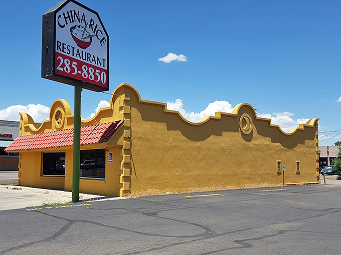 China Rice Restaurant brings international flavor to small-town budgets. Who needs big-city dim sum when you've got authentic Chinese in a sunshine-yellow building?