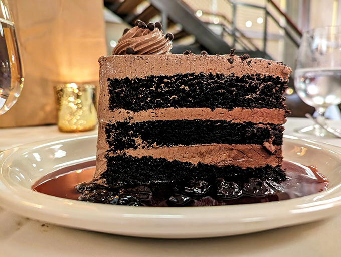 Layers of chocolate decadence stacked higher than your weekend to-do list, and infinitely more rewarding to tackle.