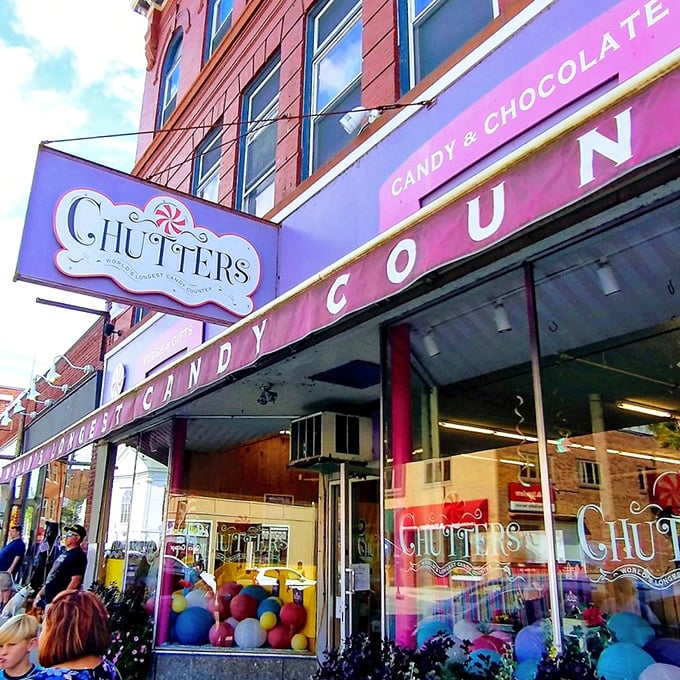 Chutters isn't just a candy store&mdash;it's a shrine to sweetness housing the world's longest candy counter. My dentist just felt a disturbance in the force.