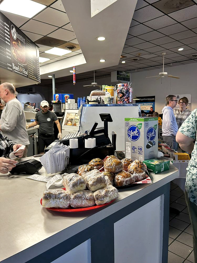 Where the magic happens &ndash; fresh-baked goods tempt from behind glass while regulars chat up counter staff like old friends.