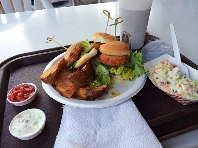 Sliders that put regular burgers to shame&mdash;these mini crab cake sandwiches are what fast food dreams about becoming when it grows up.
