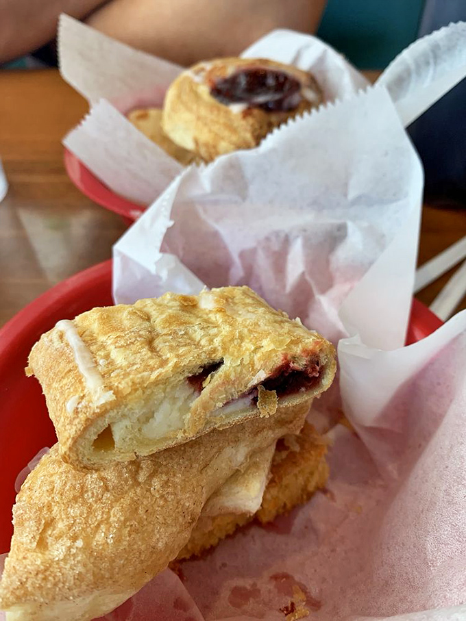 Handheld happiness wrapped in paper&mdash;these pastries don't need filters or hashtags, just an appreciation for butter's greatest achievements.