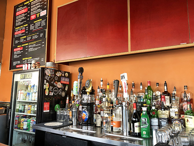 The bar at Clark Burger doesn't just serve drinks&mdash;it creates possibilities. Local craft beers and spirits stand ready to complement your burger adventure.