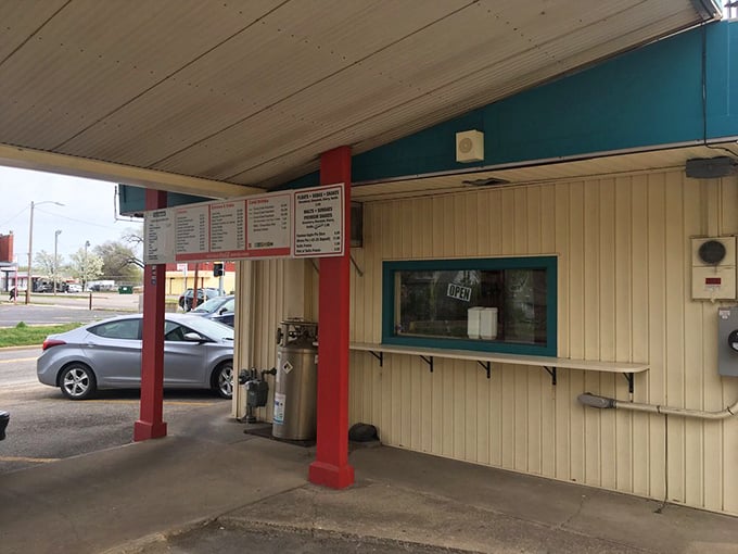 The drive-in window &ndash; where car culture meets culinary tradition in a beautiful dance that's been choreographed since the Truman administration.