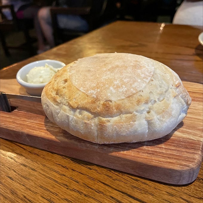 This isn't just bread&mdash;it's a warm, pillowy cloud that's taken a butter bath. Carb-counting is officially suspended for the evening.
