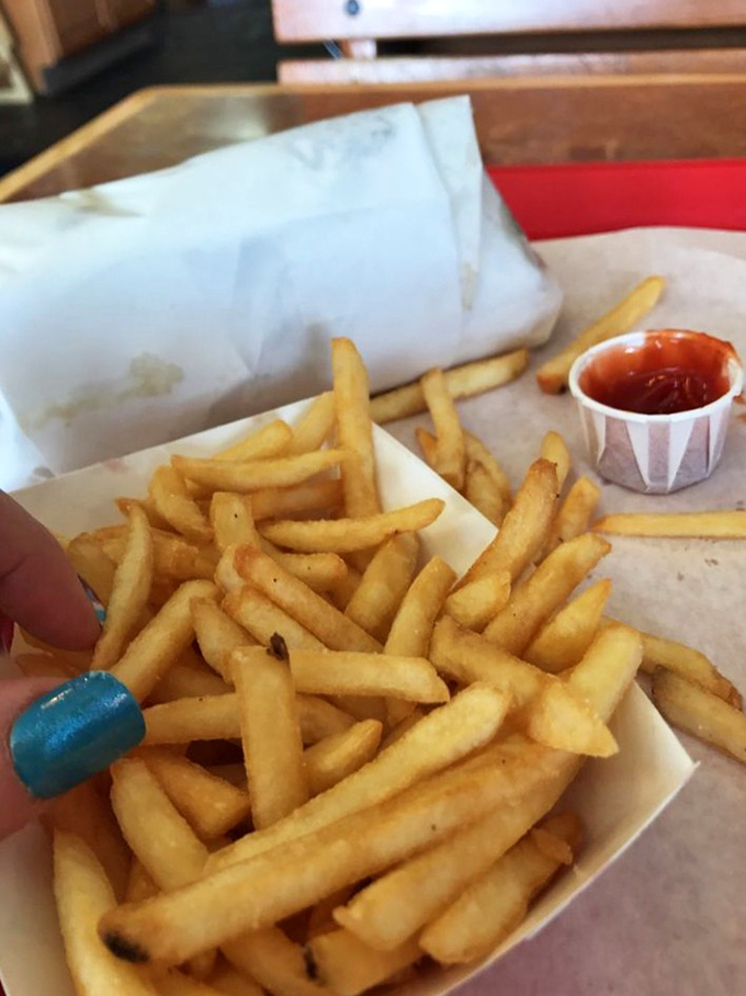 Golden, crispy fries&mdash;the supporting actor that occasionally steals the show. These could win awards in their own category.