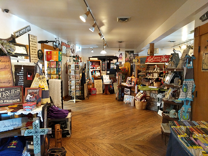 Not just a gift shop&mdash;a treasure trove of country kitsch and practical delights. Like Cracker Barrel's cooler cousin who studied abroad.