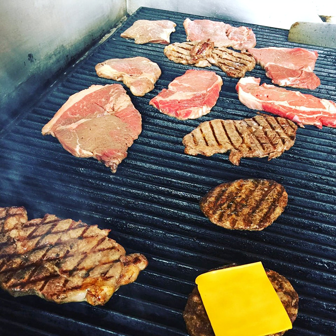 Behind every great steak is a well-seasoned grill and someone who knows exactly when to flip. This is where the magic happens, folks.