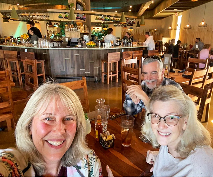 The universal language of Agave: smiling faces around a table, that pre-meal moment when anticipation is almost as delicious as the food itself.