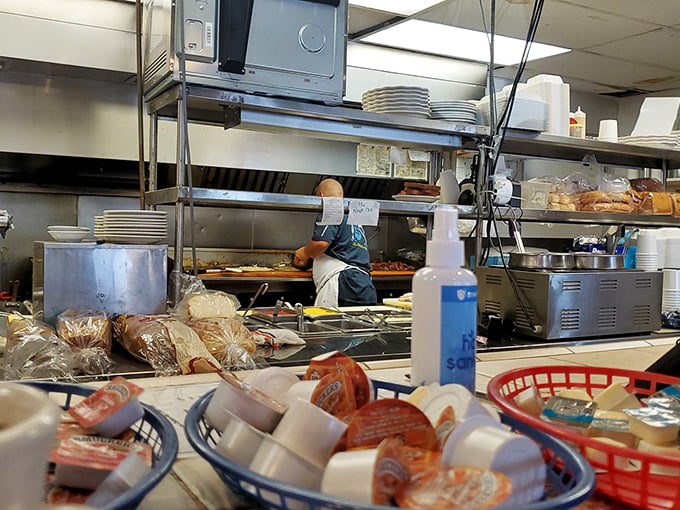 The kitchen ballet&mdash;where short-order cooks perform culinary choreography that would make Broadway jealous. Efficiency with a side of sizzle.