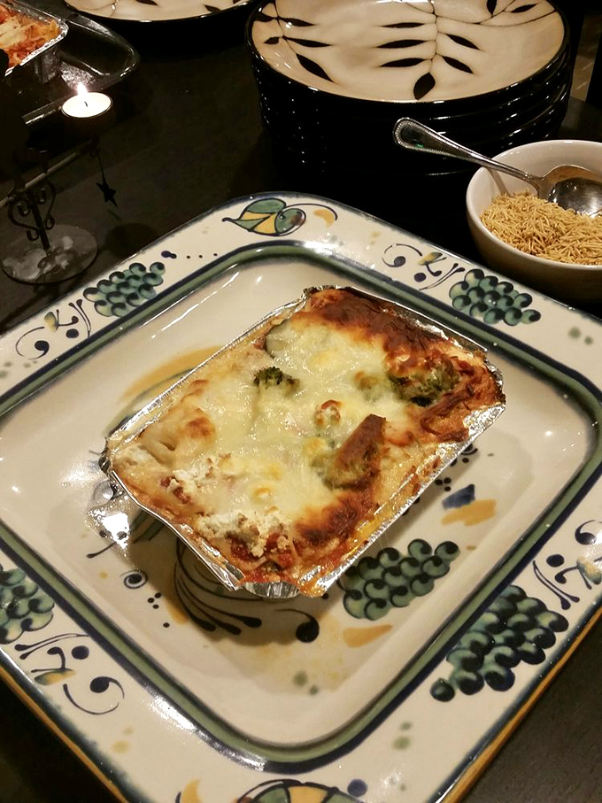 Lasagna that doesn't just feed your stomach but hugs your soul. The kind of comfort food that makes you want to adopt an Italian grandmother.