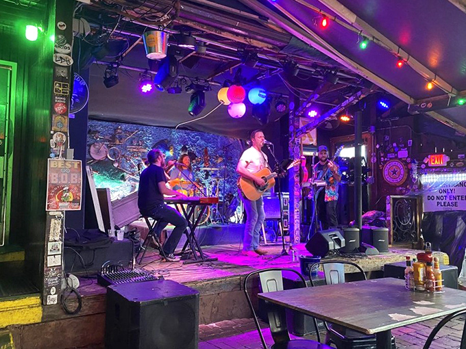 Live music isn't just entertainment here&mdash;it's the essential soundtrack to your jambalaya, as necessary as the holy trinity of peppers, onions, and celery.