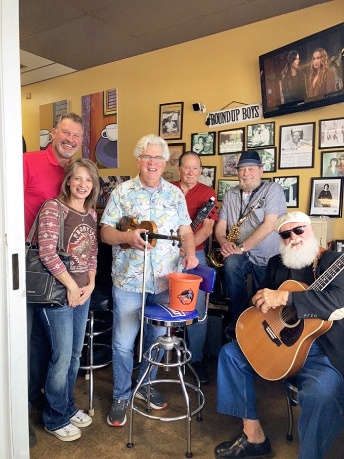 Live music adds another layer of soul to this comfort food sanctuary. These musicians feed your ears while the kitchen feeds everything else.