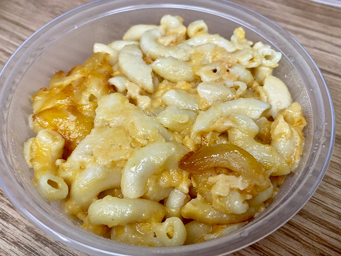 Mac and cheese that doesn't come from a box &ndash; this is the real deal, with cheese pulling all the strings in this relationship.