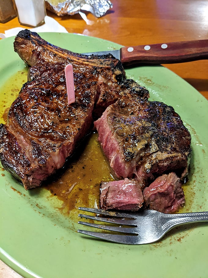 Cut into this medium-rare perfection and watch the rosy interior reveal itself&mdash;nature's way of saying "You're welcome" to your taste buds.