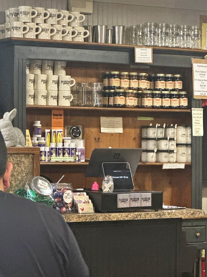 Souvenir mugs and homemade jams that let you take a little piece of Branson magic home&mdash;minus the actual fried chicken recipe.