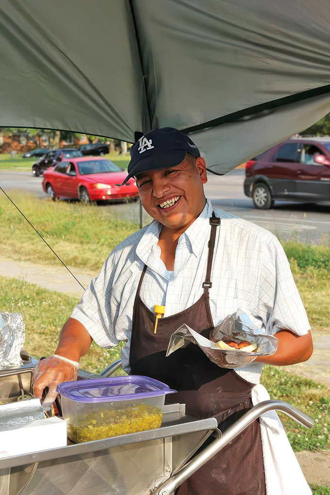The smile says it all. When someone loves what they create, you can taste that pride in every bite.