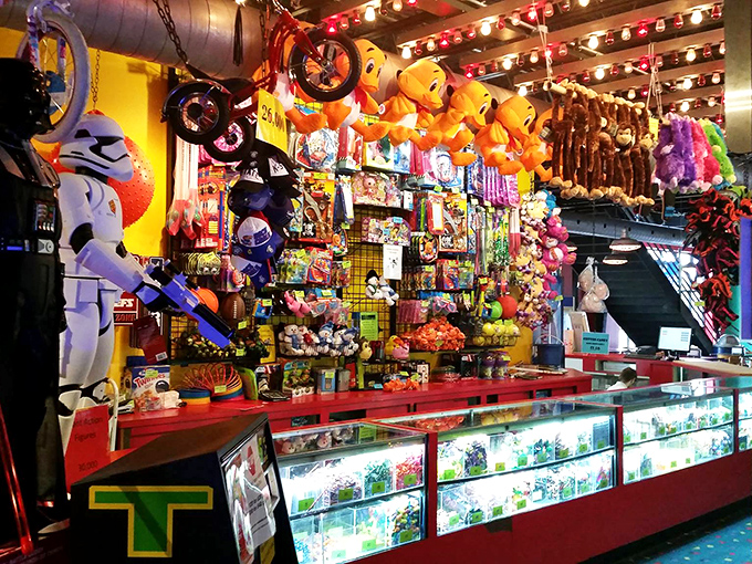 The prize counter &ndash; where tickets transform into treasures and adults suddenly become expert mathematicians of value.