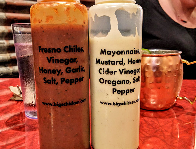 The secret weapons: Fresno sauce and White Gold&mdash;liquid personality traits that transform good chicken into an unforgettable character in your food memoir. 