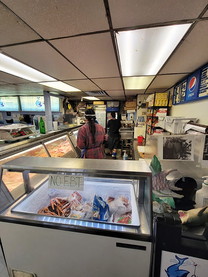 Behind every great fish sandwich is someone who knows exactly how long "golden brown" takes.