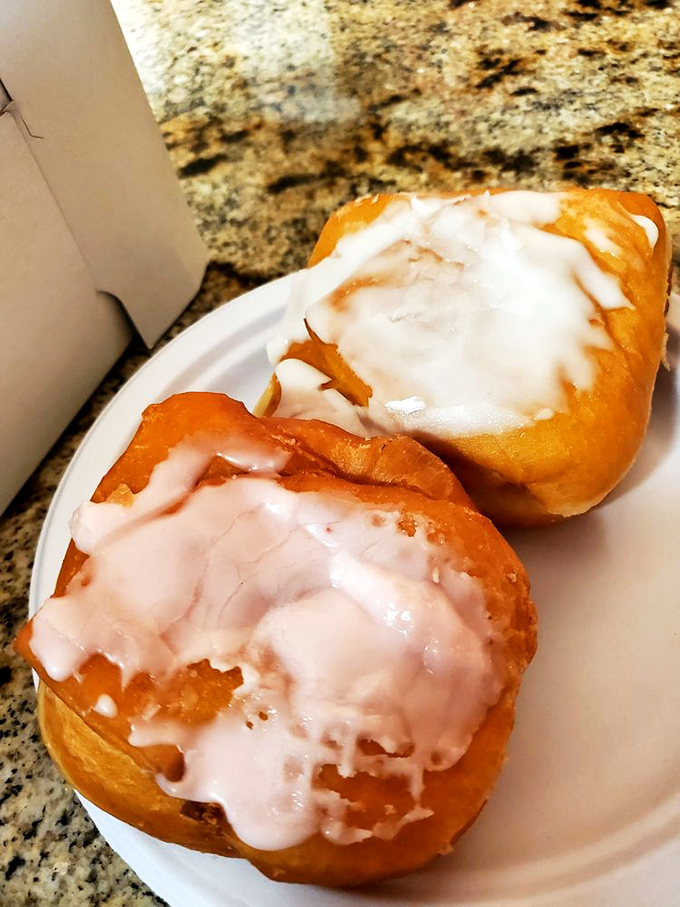 These strawberry and vanilla cream cheese donuts aren't just breakfast &ndash; they're a legitimate reason to get out of bed.