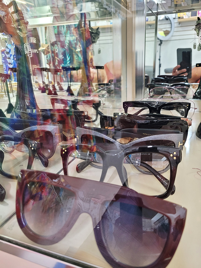 Sunglasses for days&mdash;because everyone deserves to feel like a mysterious celebrity, even if they're just hiding from the morning after a flea market splurge.