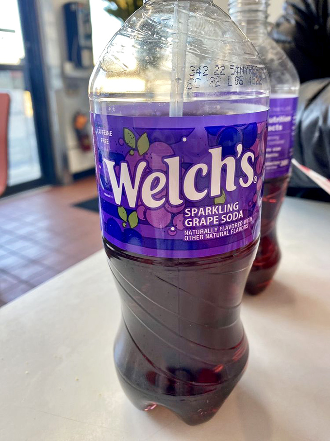The purple elixir of nostalgia&mdash;Welch's grape soda pairs with an Italian hot dog like Bogey with Bacall. Some things just work.