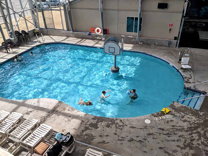 Basketball meets swimming pool in the ultimate test of aquatic athleticism. Michael Jordan never had to shoot hoops while treading water &ndash; a whole new ballgame.