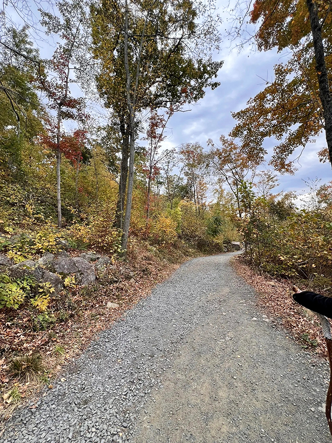 Autumn paints the trail in amber and gold, creating New England's answer to the yellow brick road &ndash; magic included.