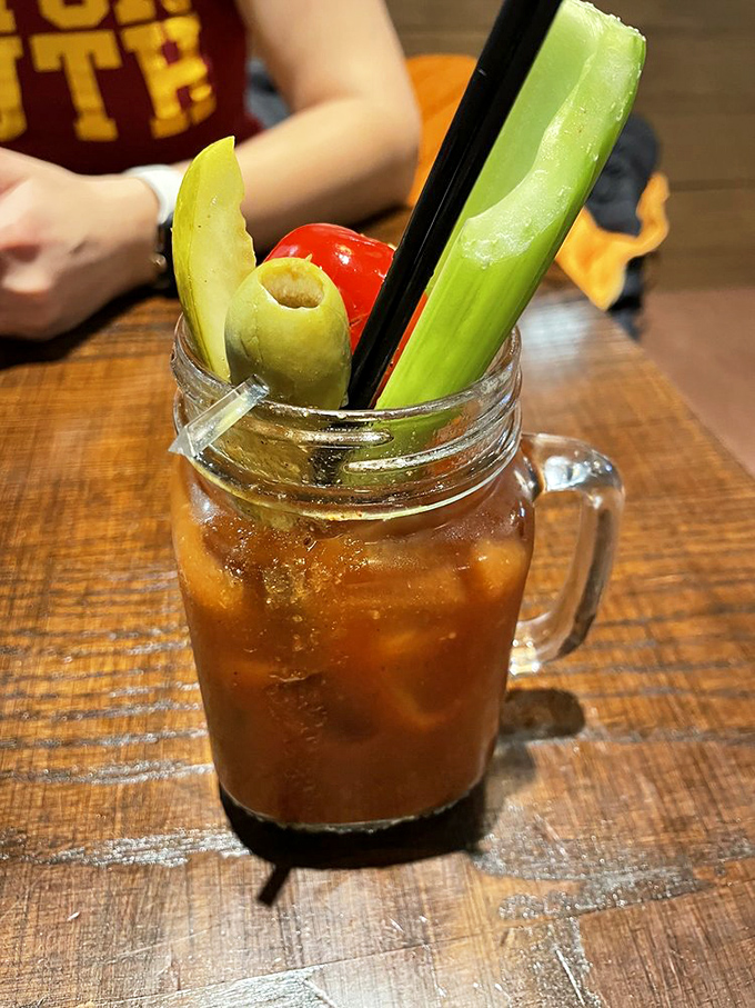 This isn't just a cocktail&mdash;it's a garden party in a glass, complete with enough garnish to qualify as a small salad.