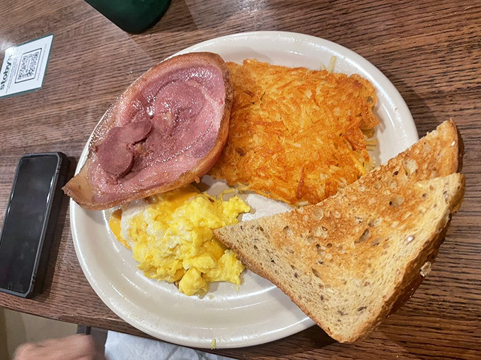 The breakfast platter that answers the eternal question: "Why choose one breakfast food when you can have them all?"