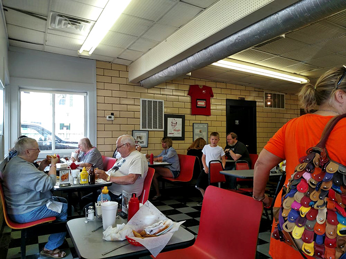 The dining room at Smitty's&mdash;where strangers become neighbors and everyone shares the unspoken bond of knowing they've found one of Iowa's true culinary treasures.