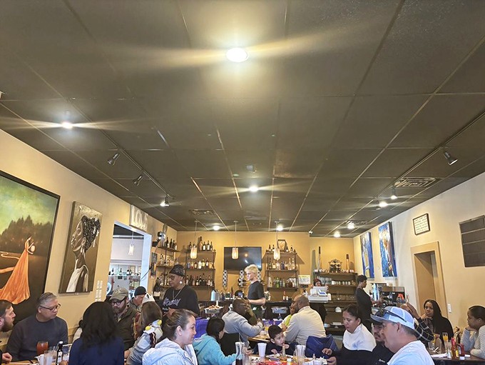 Where strangers become friends over shared syrup and coffee refills. The buzz of conversation here is as energizing as the caffeine.