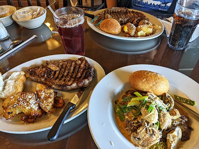 The kitchen doesn't play favorites&mdash;steaks, pasta, and seafood all share the spotlight in this culinary ensemble cast.