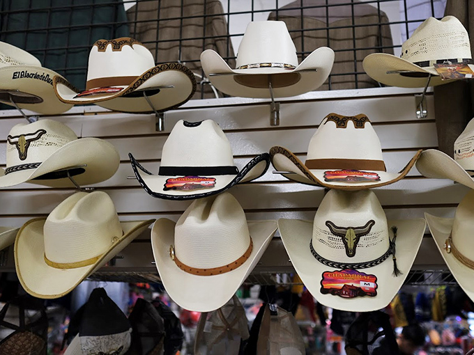 Cowboy hat heaven! Whether you're a working rancher or just playing dress-up, the perfect Stetson-style topper awaits. 