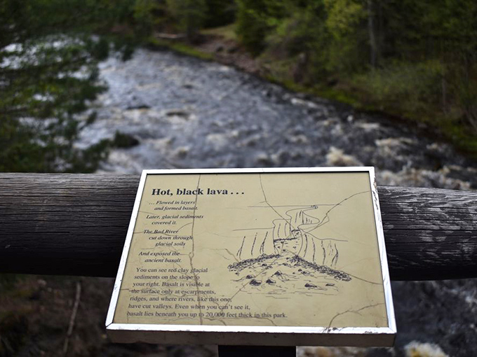 Nature's history lesson displayed right where you need it&mdash;learn about ancient lava while actually standing on it. Talk about immersive education!