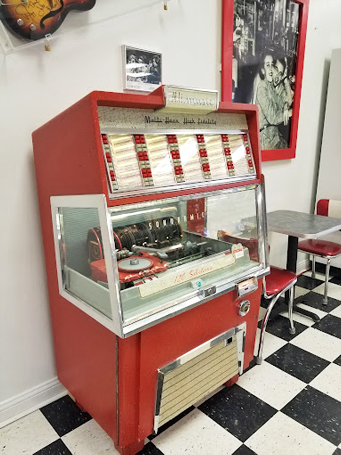 That vintage jukebox isn't just decoration&mdash;it's providing the soundtrack to your sugar-induced euphoria since before Spotify was born. 