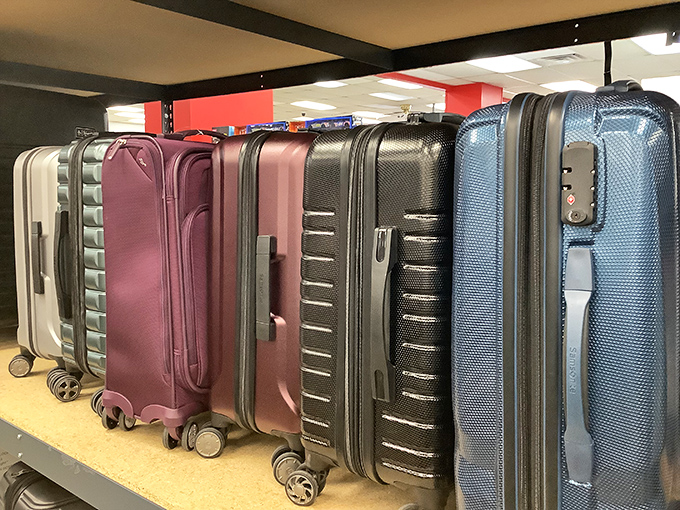 Luggage in every color means your suitcase will stand out on the carousel while your bank account stands strong. Travel smart, pack smarter.