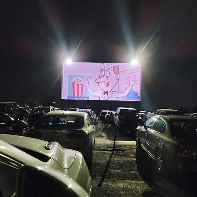 Those vintage "let's all go to the lobby" cartoons still work their charm, creating popcorn cravings that no human can resist.