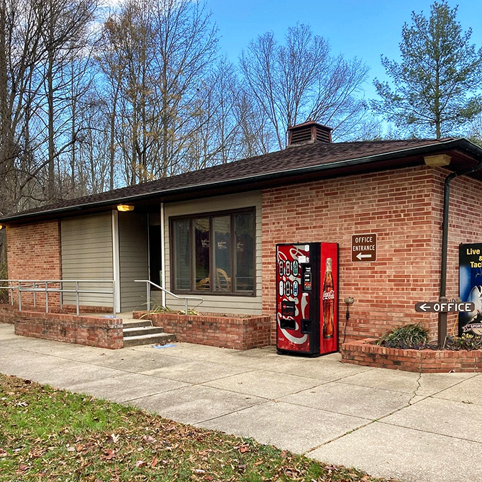 Command central for outdoor adventures. This unassuming office building holds the keys to your next favorite camping memory.