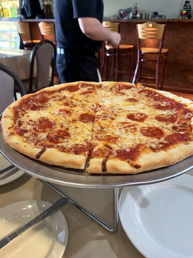 Pizza that achieves that perfect cheese-to-sauce ratio&mdash;the mathematical equation that has stumped lesser establishments for generations.