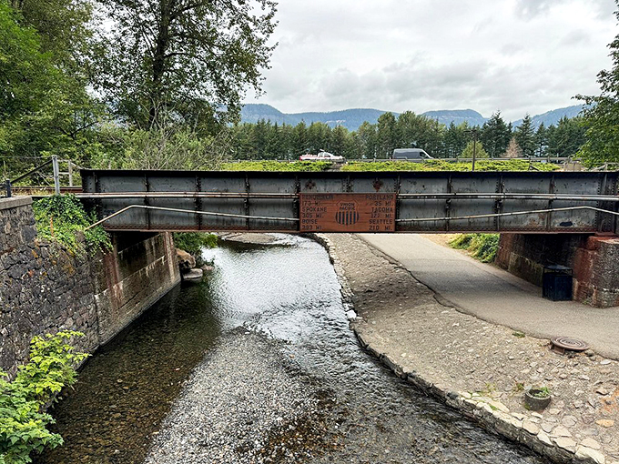 Historic bridges and waterways throughout the gorge tell stories of early transportation routes. Less traffic back then, but considerably more dysentery.