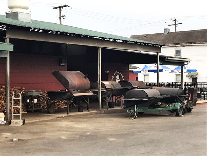Behind the scenes, these smokers work overtime like unsung heroes, transforming ordinary meat into extraordinary memories.