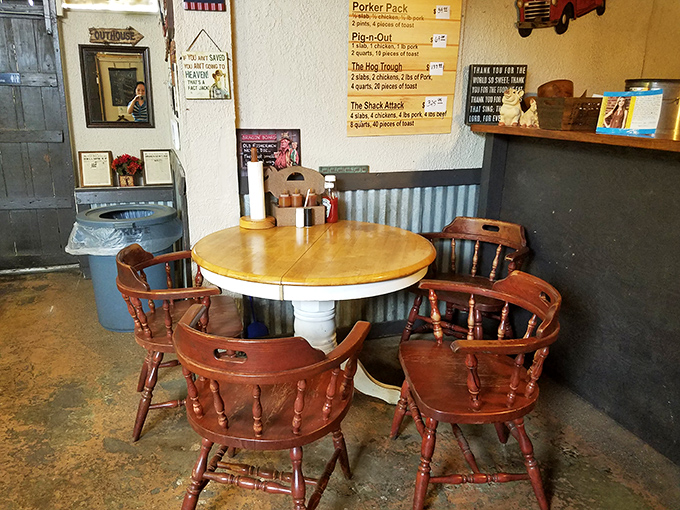 This unassuming round table has probably witnessed more food epiphanies than a thousand fine dining establishments combined.