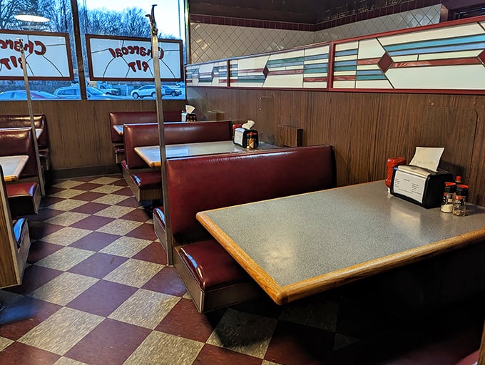 These booths have witnessed everything from homework sessions to marriage proposals. If these seats could talk, they'd tell you to order dessert.