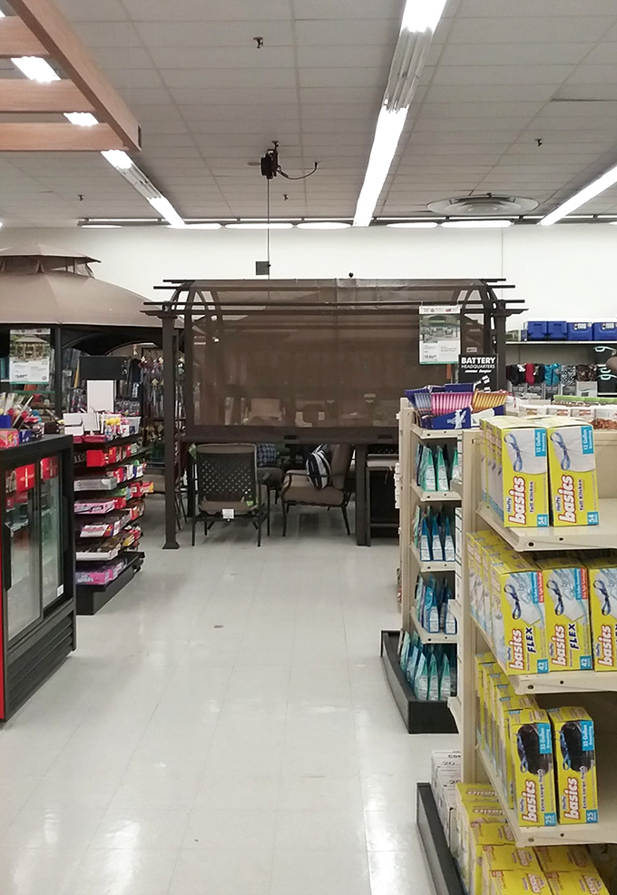 The retail equivalent of a choose-your-own-adventure book, where turning each corner might lead to patio furniture or European chocolates.