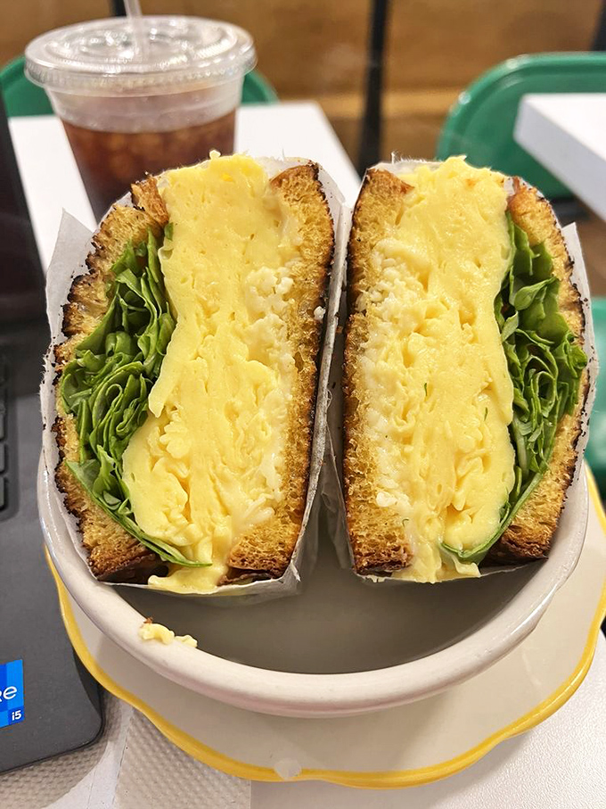 This breakfast sandwich defies gravity with its perfect egg-to-meat ratio&mdash;the morning meal that launched a thousand Instagram posts. 