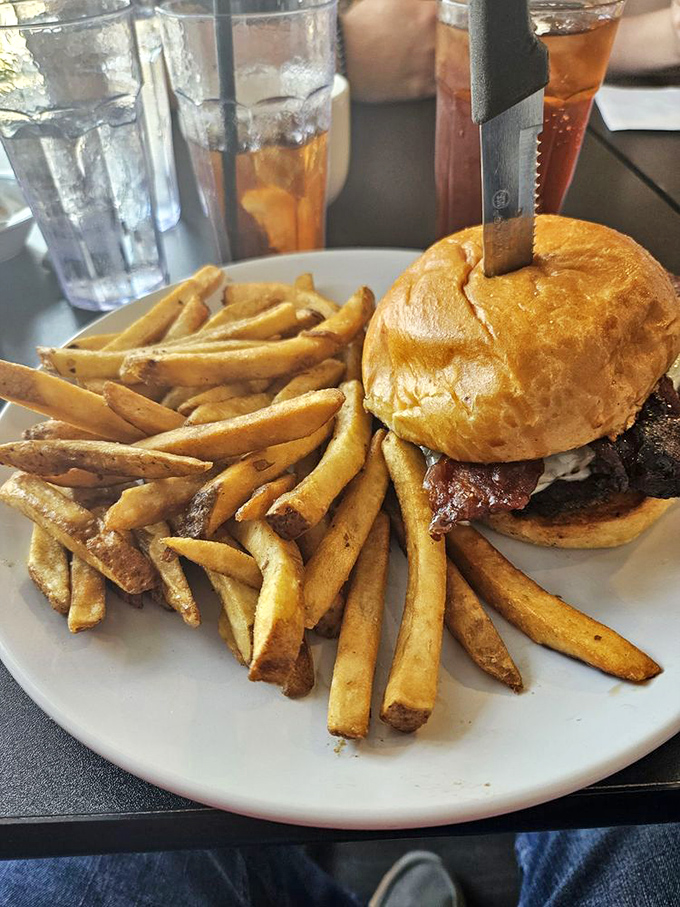 This isn't just a burger&mdash;it's what happens when breakfast and lunch stop fighting and decide to collaborate on greatness. 