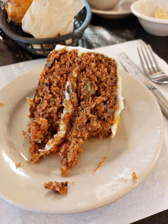 Carrot cake that makes you realize vegetables can indeed be dessert. Layers of spiced perfection that would make the Easter Bunny jealous.