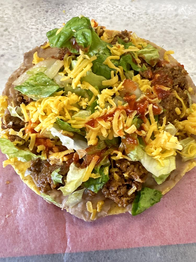 This Chalupa Supreme is what food dreams are made of&mdash;a crispy yet soft shell topped with a mountain of beef, cheese, and fresh lettuce.
